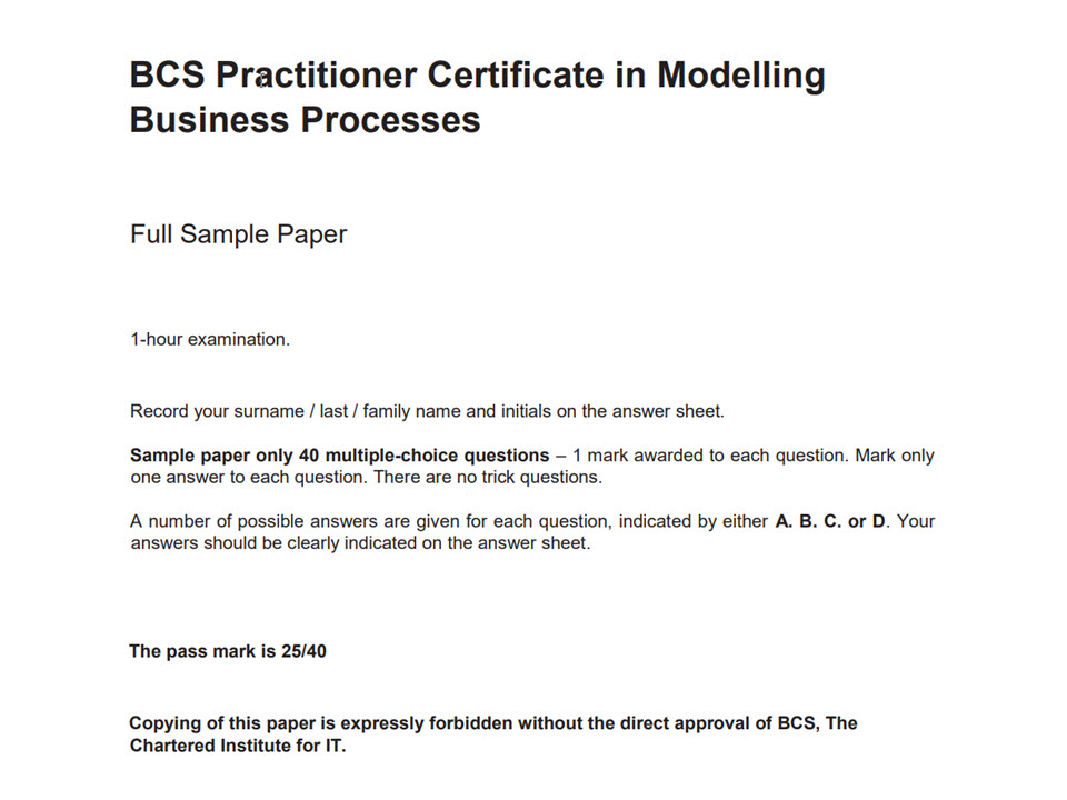 myTCC Handbook - Modelling Business Processes | TCC